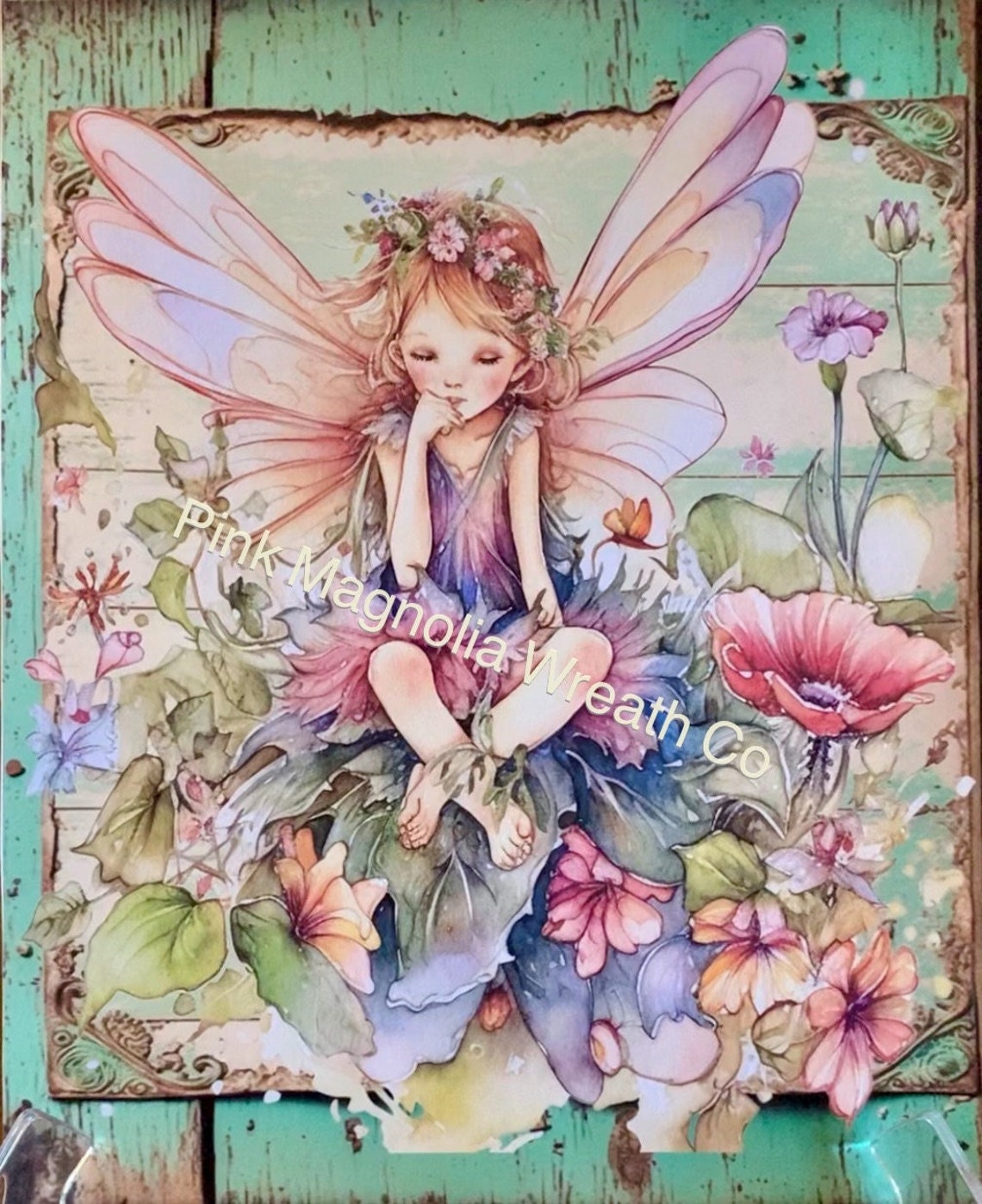 Watercolor Fairy Sign - Etsy