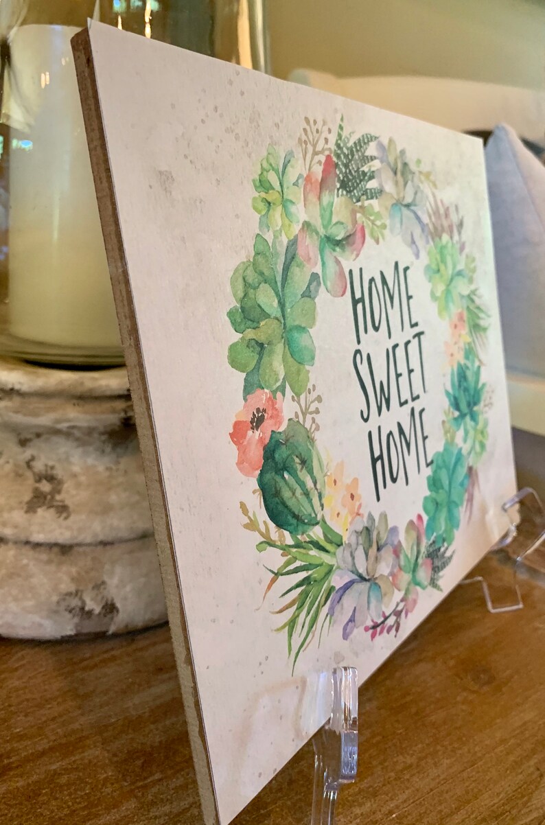 Succulent Sign | Etsy