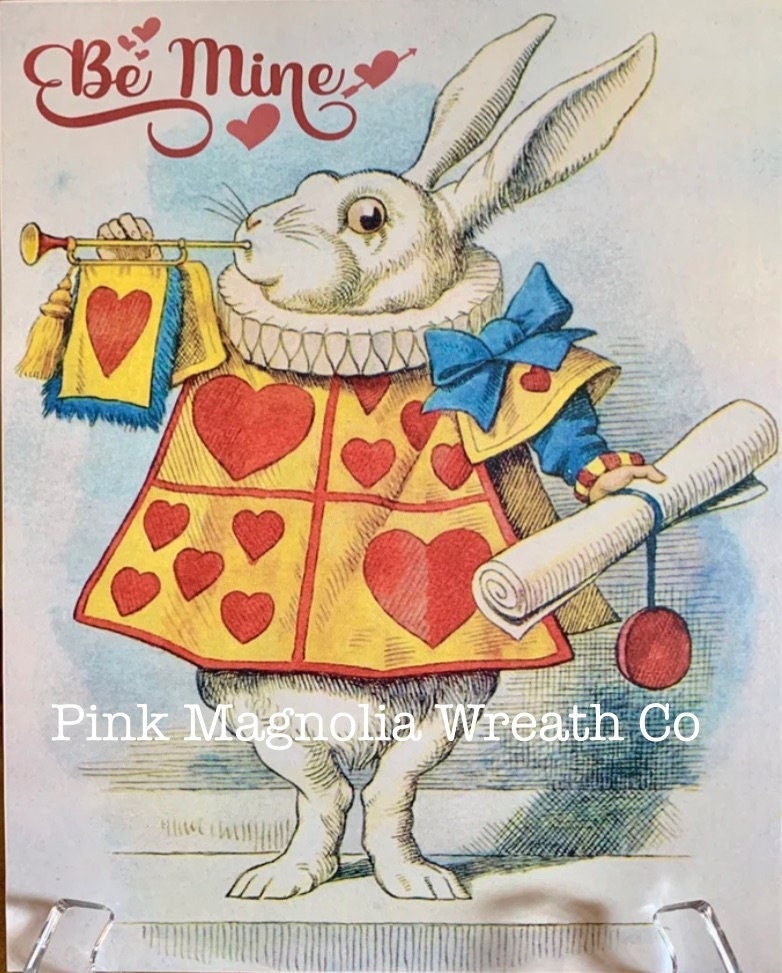 Alice Wreath Signs - Etsy