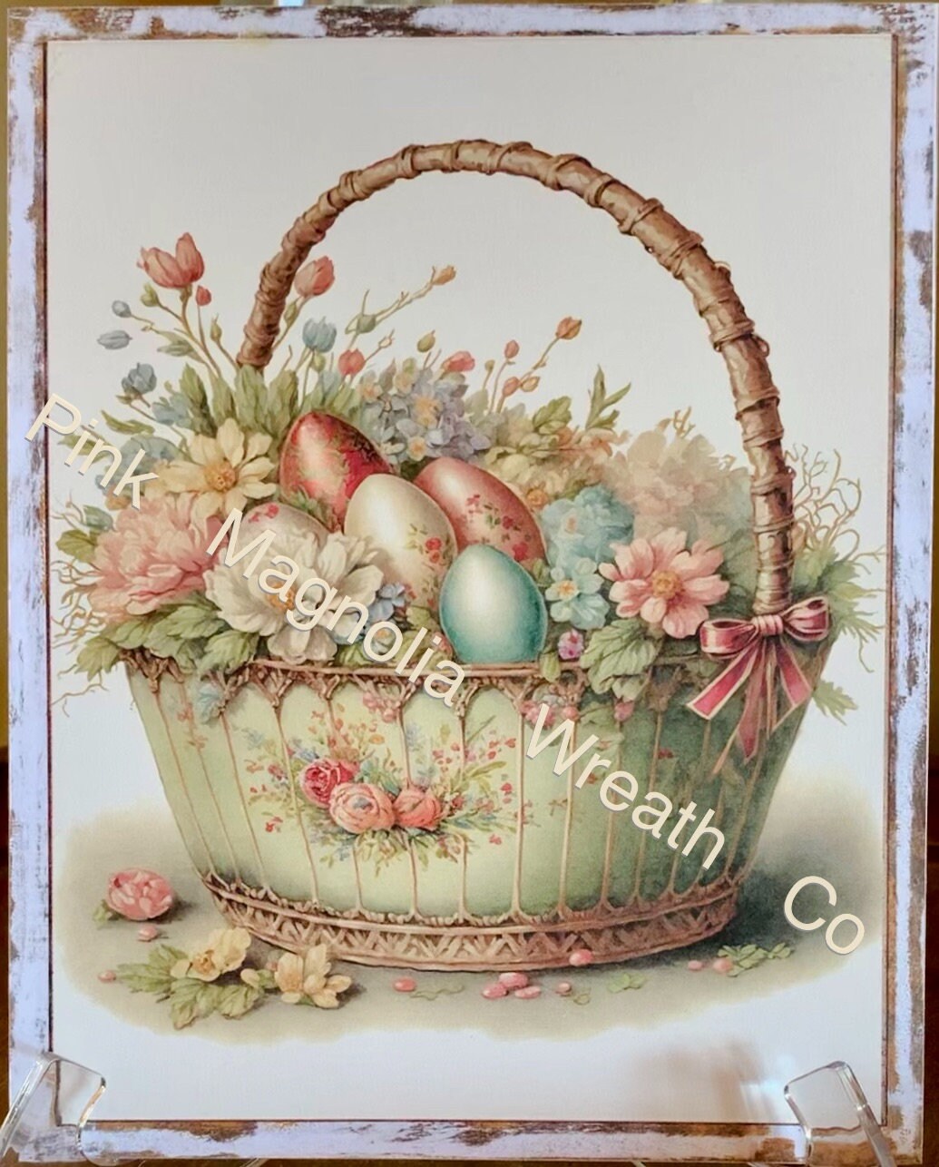 Easter Basket Sign - Etsy
