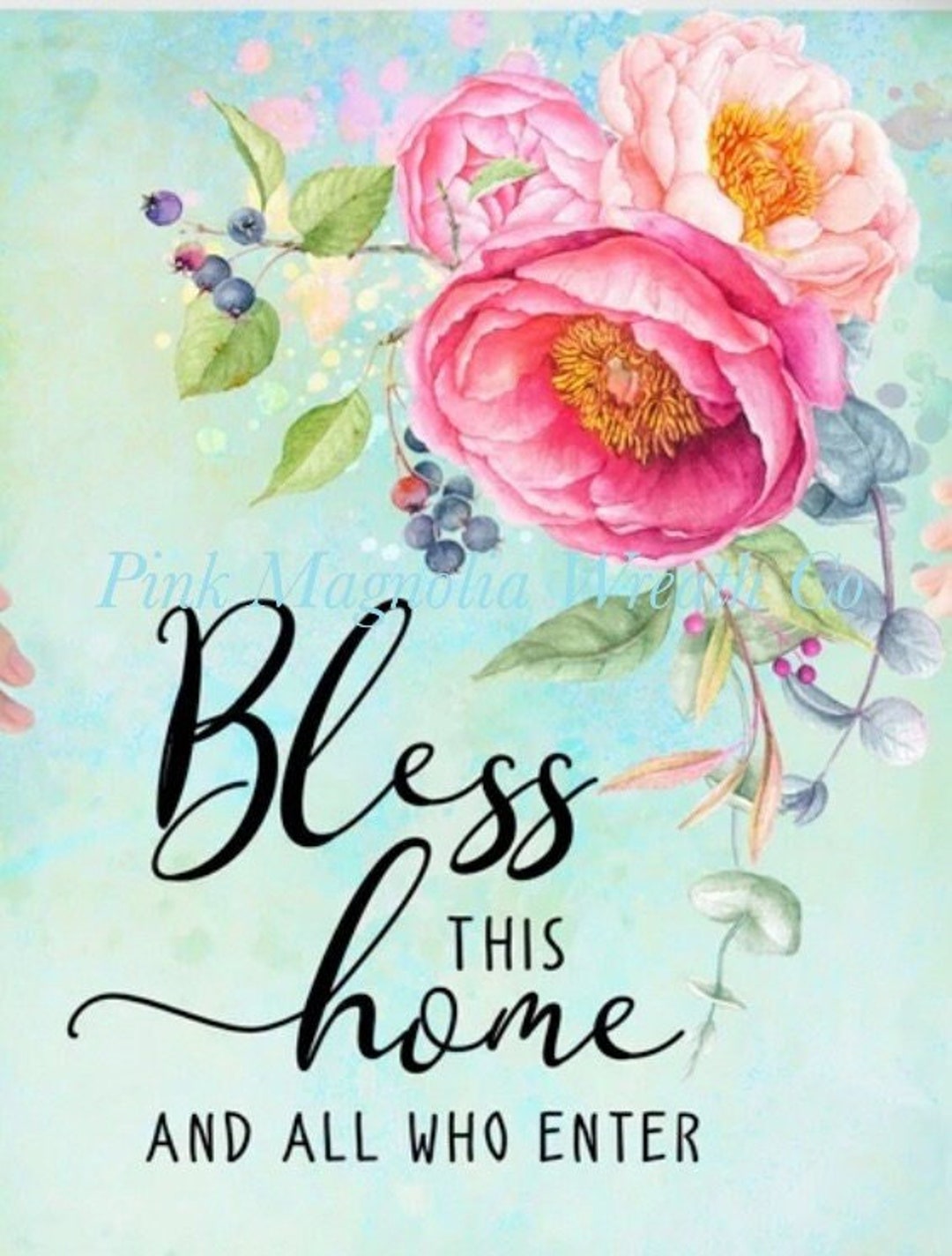 Bless This Home Sign - Etsy