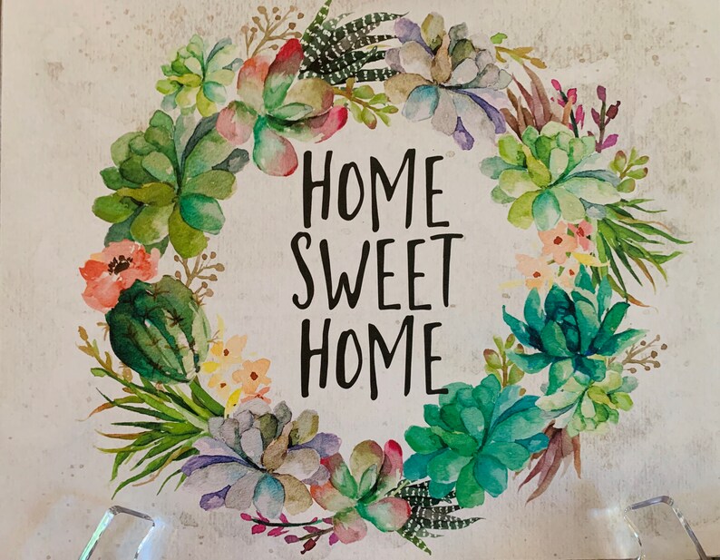 Succulent Sign | Etsy