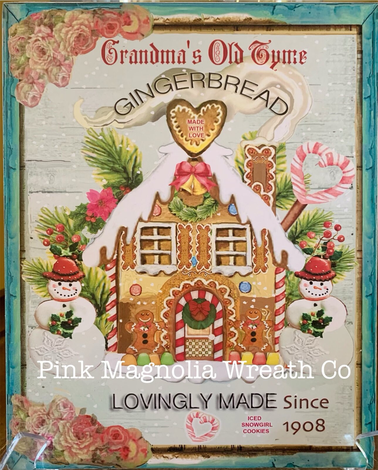 Gingerbread Sign | Etsy