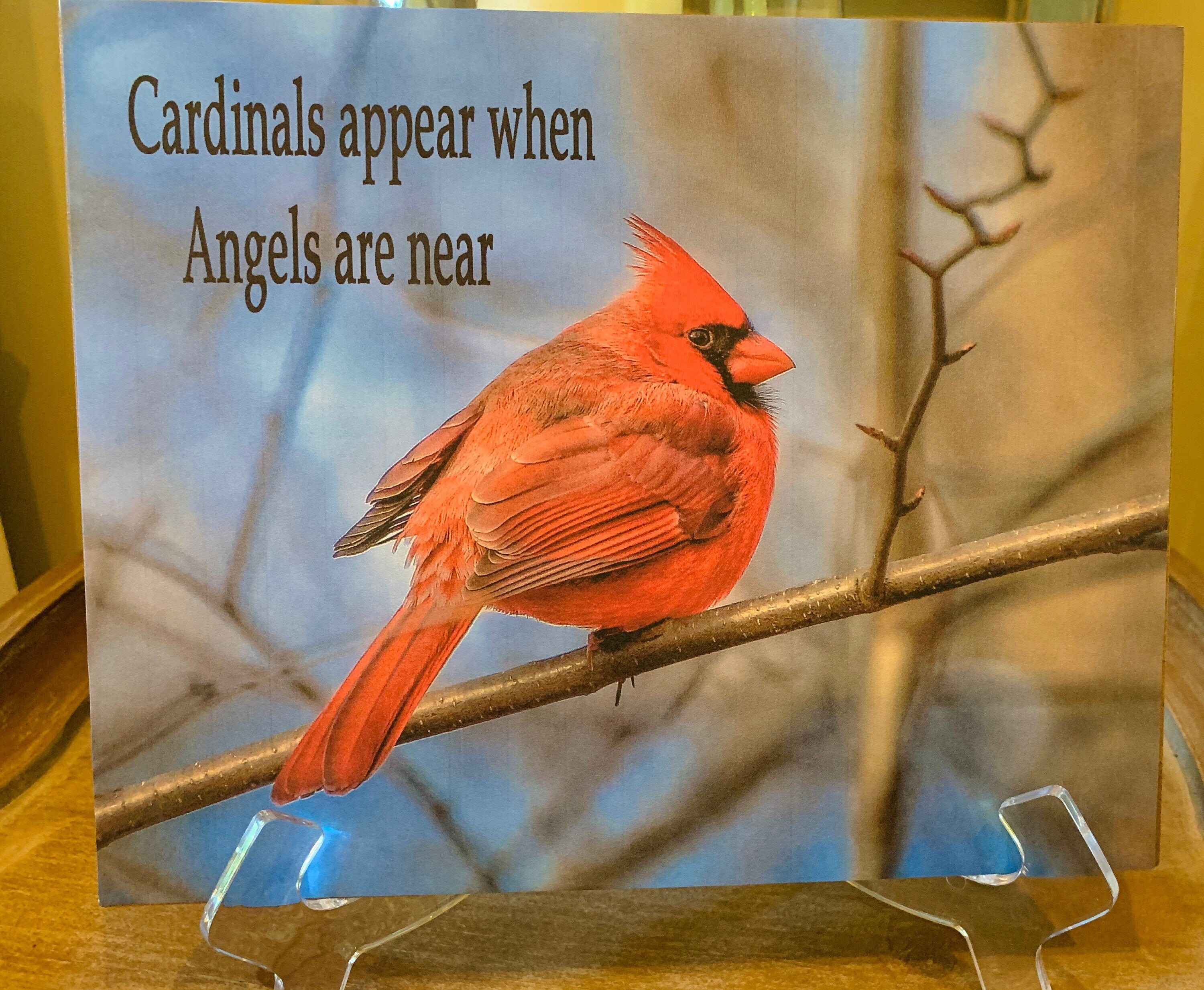 Cardinal sign | Etsy