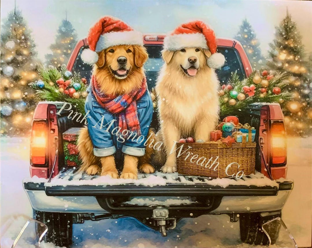 Christmas Dog Sign - Etsy