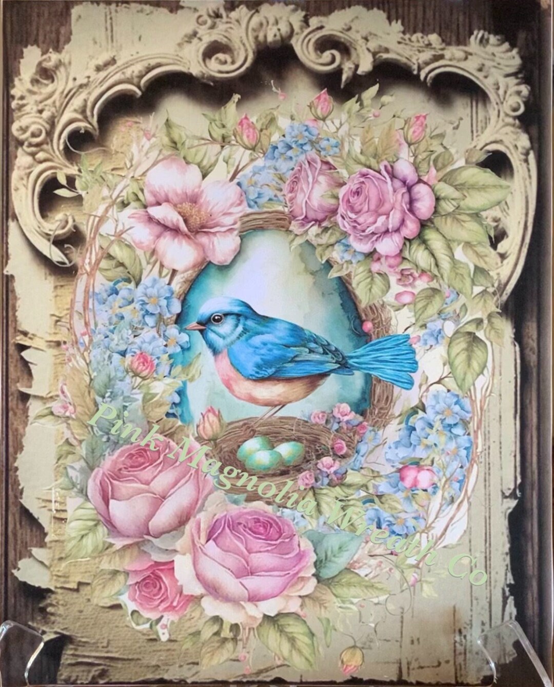 Spring Bluebird Sign - Etsy