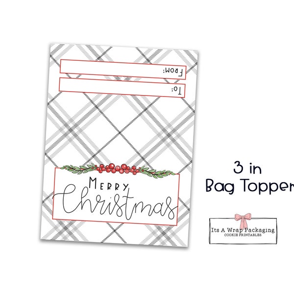 Mini Christmas Tags - Etsy