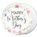 Mother's Day Printable Mini Cookie Cards 3.5 X 5 Floral and Stripes - Etsy