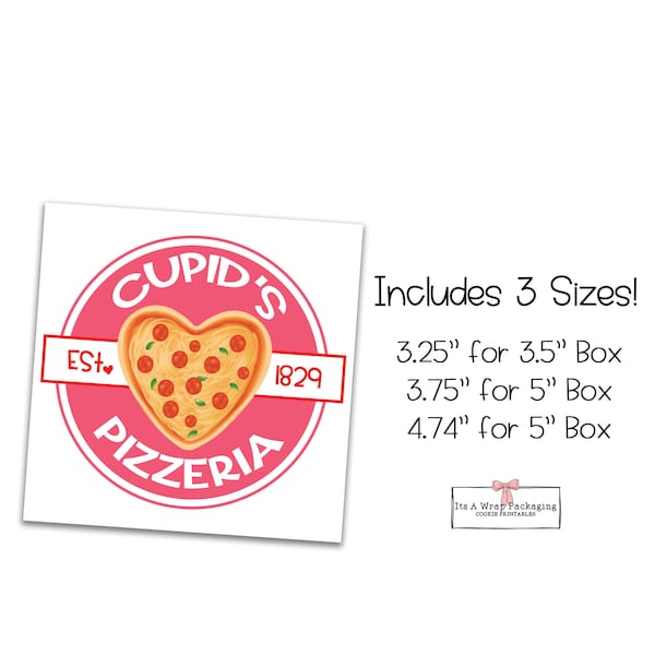 Pizza Box Labels - Etsy