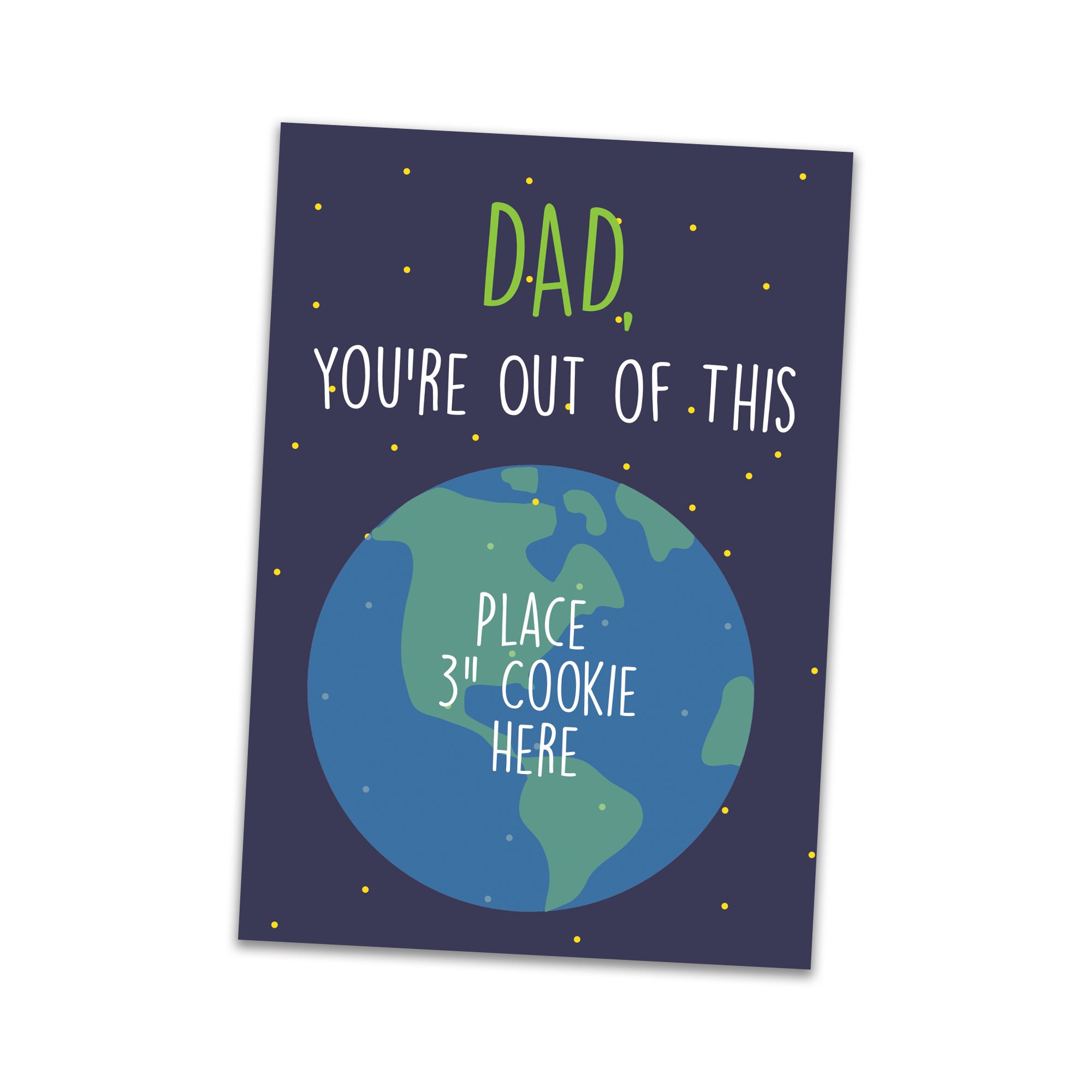 Dad You're Out of This World-father's Day Printable | Etsy