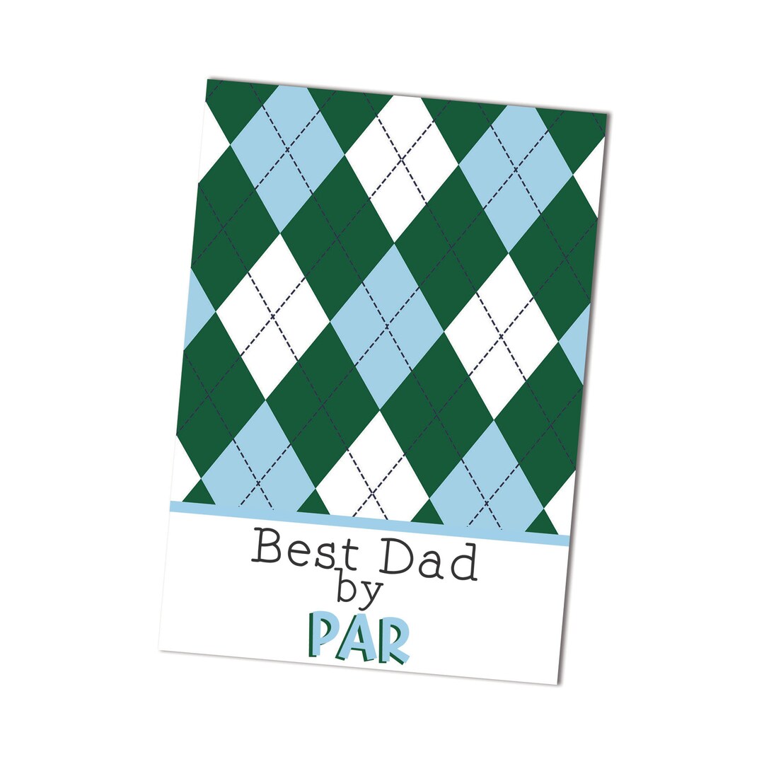 Father's Day Printable Mini Cookie Cards 3.5" X 5"- Best Dad by Par ...