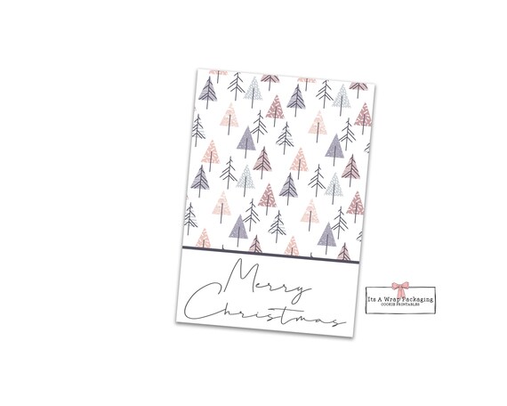 Christmas Printable Mini Cookie Card 3.5 X 5 | Etsy