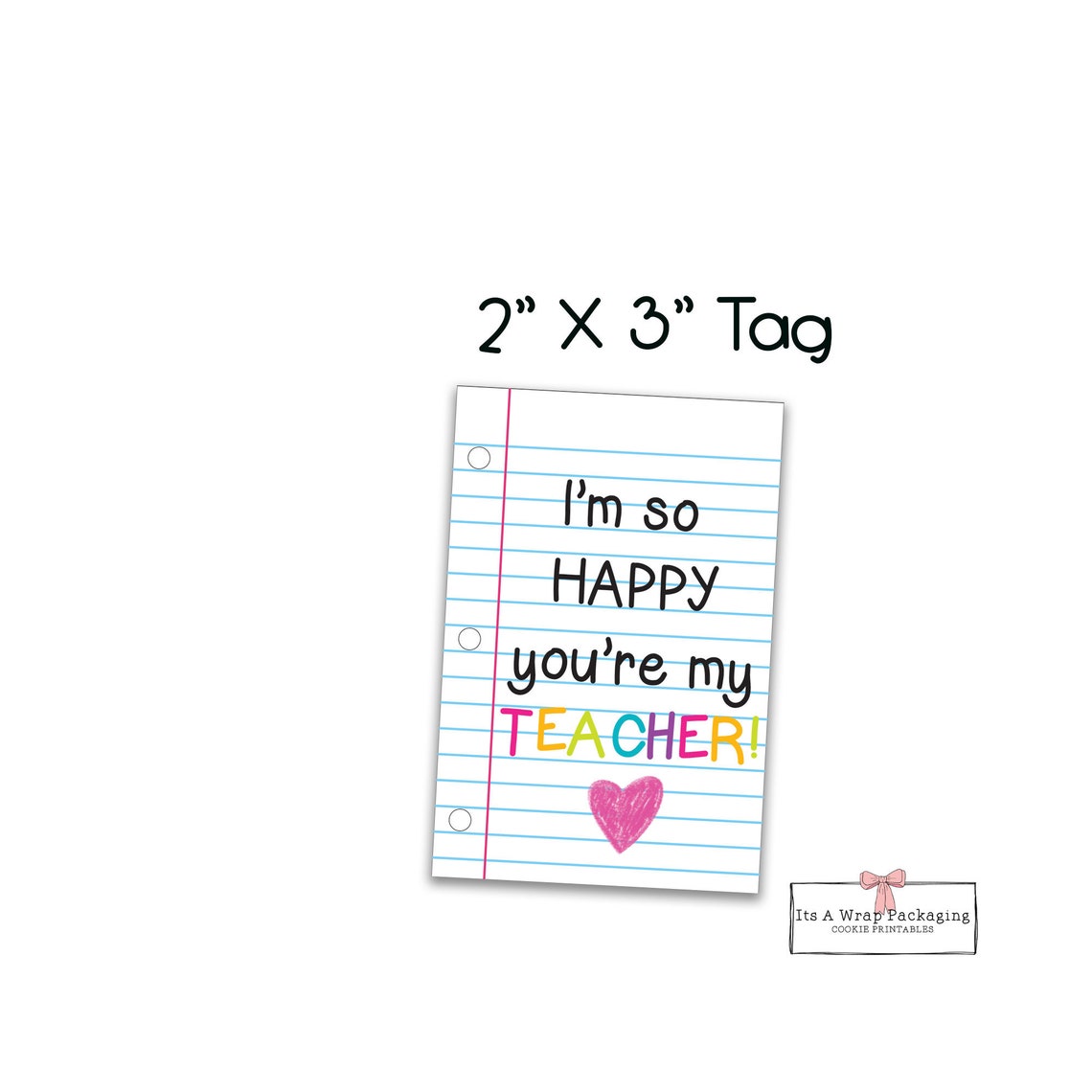 Back to School-i'm so Happy You Are My Teacher Printable - Etsy