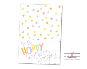 Easter Printable Cookie Card 3.5 X 5 I'm so - Etsy