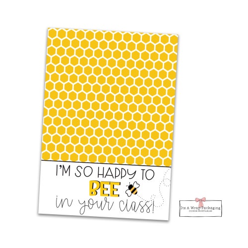 Back to School Printable Mini Cookie Card 3.5 X 5 - Etsy