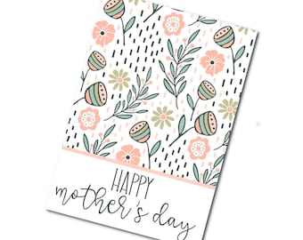 Mother's Day Printable Mini Cookie Card 3.5 X | Etsy