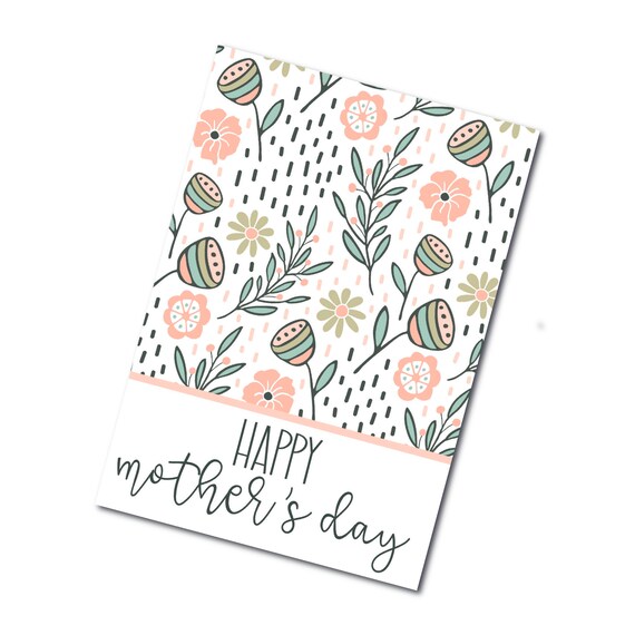Mother's Day Printable Mini Cookie Cards 3.5 X | Etsy