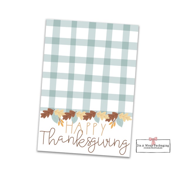 Thanksgiving Cookies - Etsy