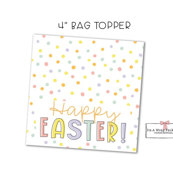 Easter Bag Toppers - Etsy