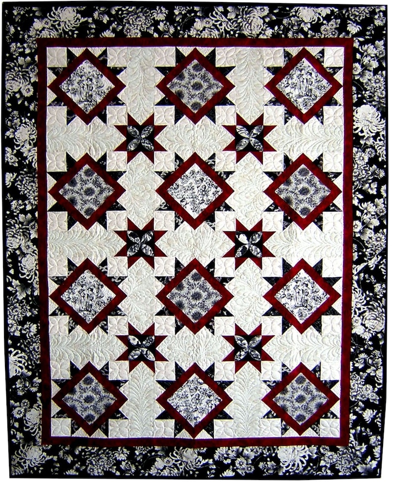 PATTERN - Midnight Garden - Etsy