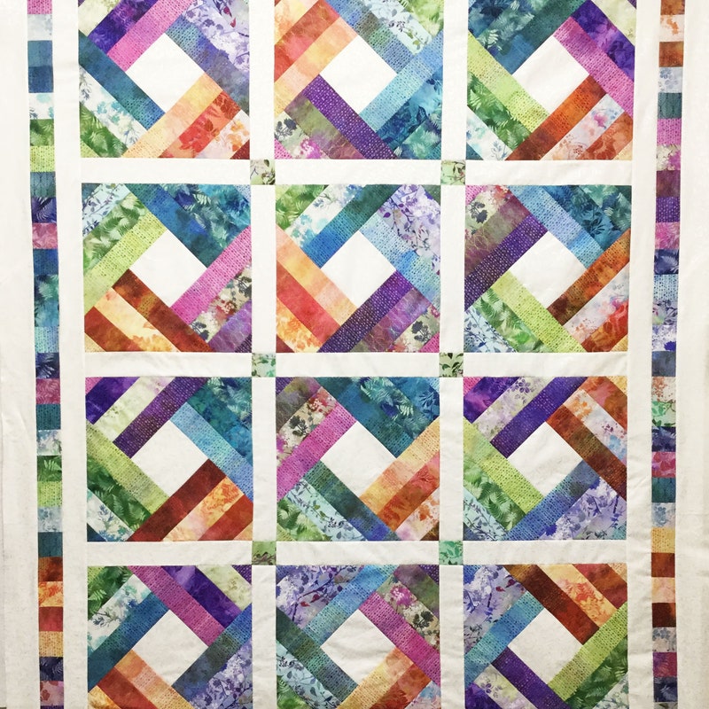 Flag Block Pattern - Etsy