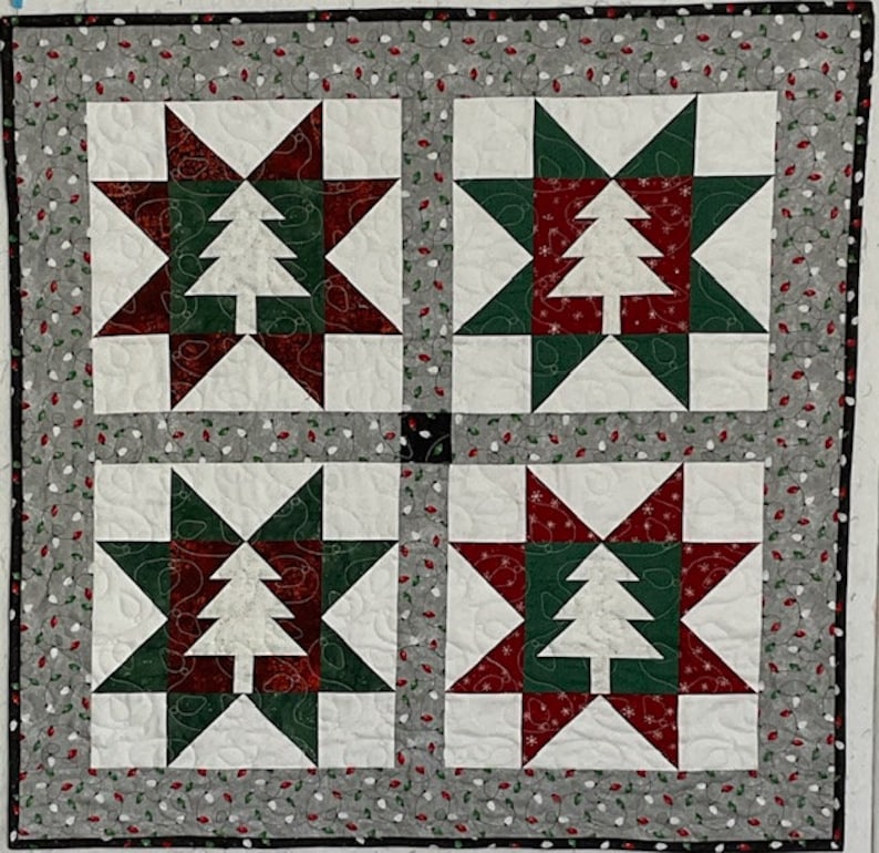 PATTERN - Christmas Tree Farm - Etsy