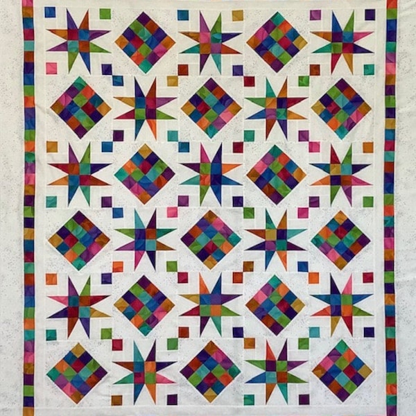 Sunset Quilt Pattern - Etsy
