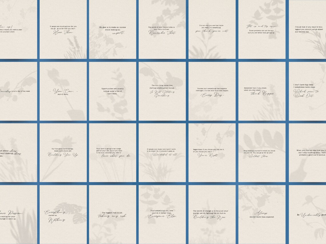 Vintage Typewriter Instagram Quote Template, Rustic Paper Handwritten ...