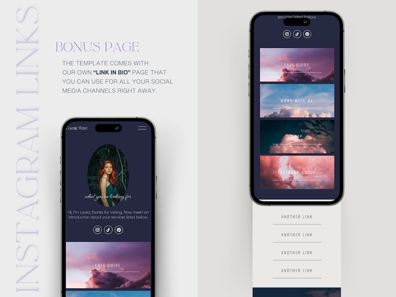 Astrology Website, Astrology Template, Mystic Website, Squarespace ...