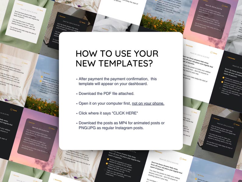 IPhone Notes App Canva Template, iPhone Notes App Instagram Quote Posts ...