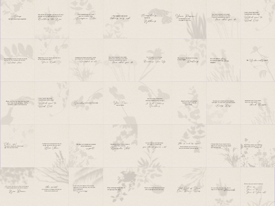 Vintage Typewriter Instagram Quote Template, Rustic Paper Handwritten ...