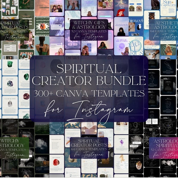 Spiritual Template - Etsy