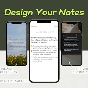 IPhone Notes App Canva Template, iPhone Notes App Instagram Quote Posts ...