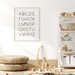 ABC Print | Alphabet Poster | Minimalist Alphabet Art | Alphabet Kids ...