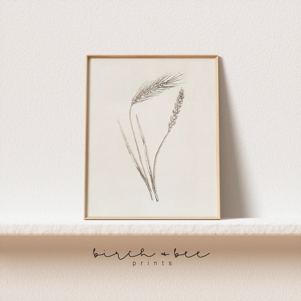 Wheat Wall Art - Etsy