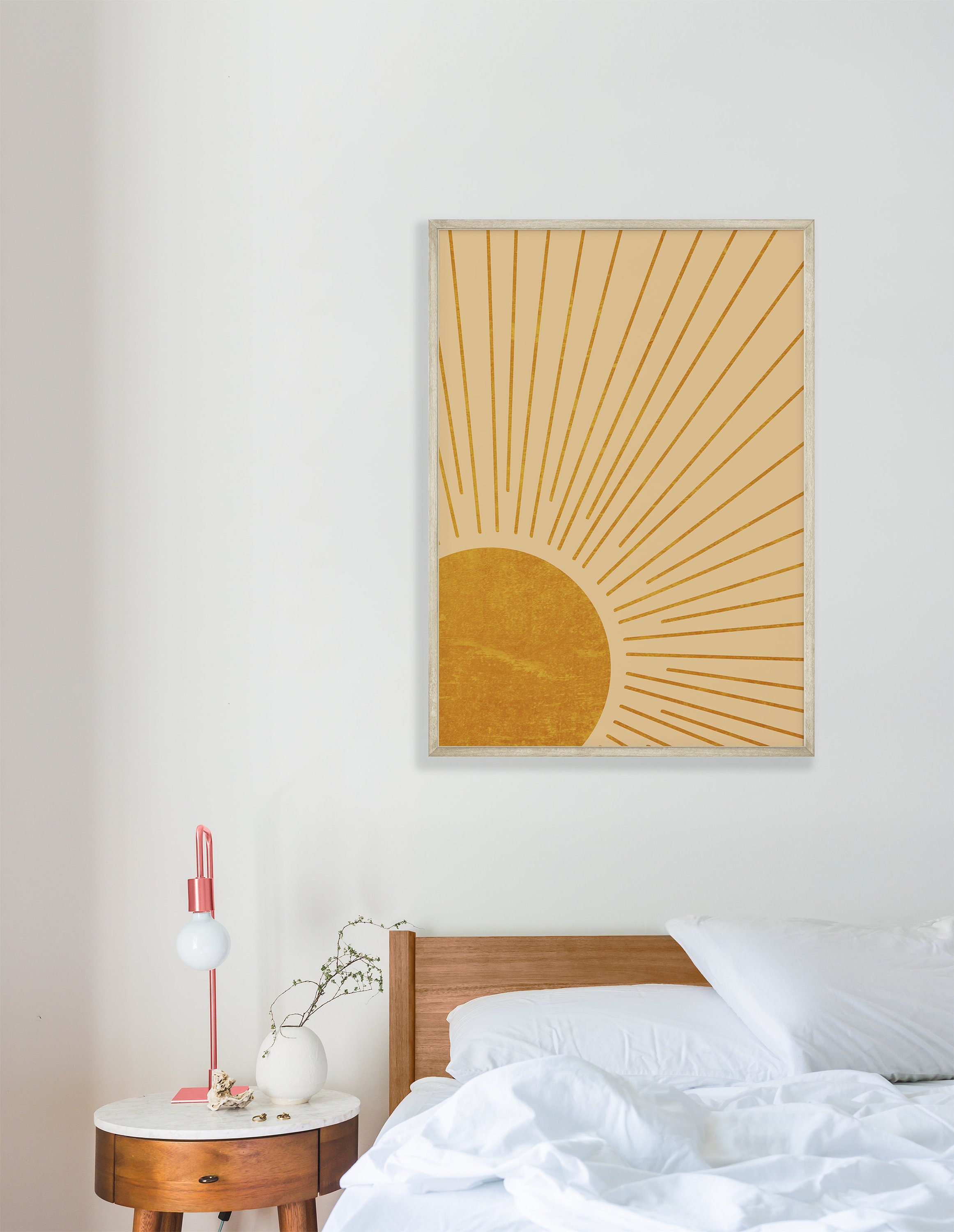 Sun Print Sun Poster Kids Room & Nursery Art Kids Room | Etsy