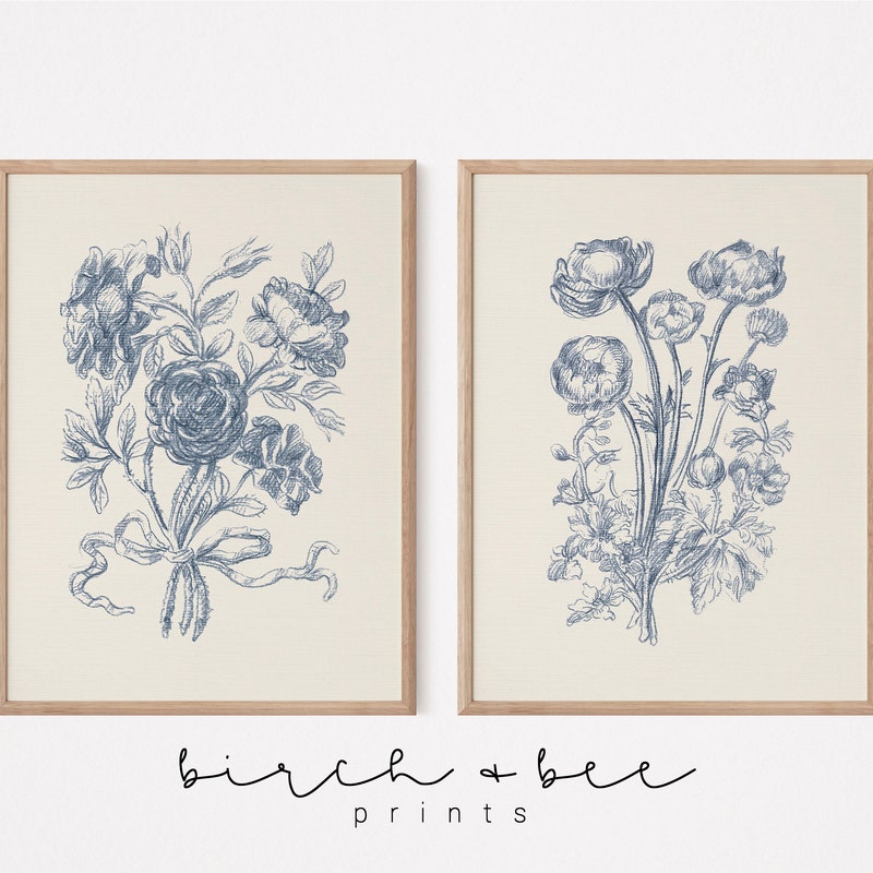 Floral Print - Etsy
