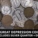 Great Depression Era 5 Coin Set - Old US Coins From 1929 and 1930s With ...