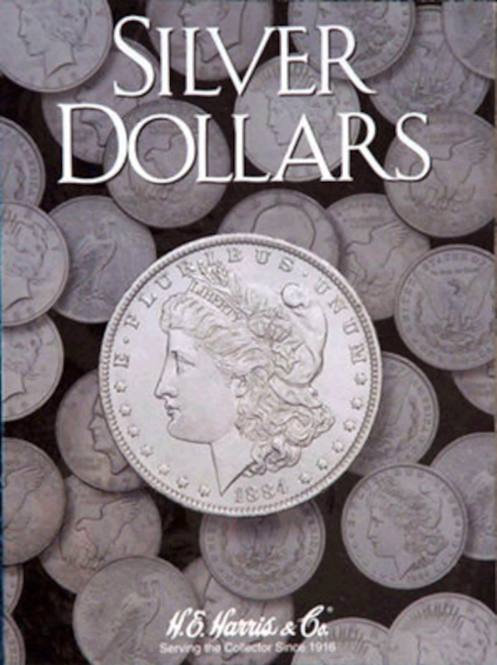 H.E. Harris Coin Folders for US Silver & Clad Dollars - Eisenhower ...