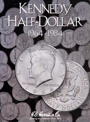 H.E. Harris Coin Folders for US Half Dollars Walking - Etsy