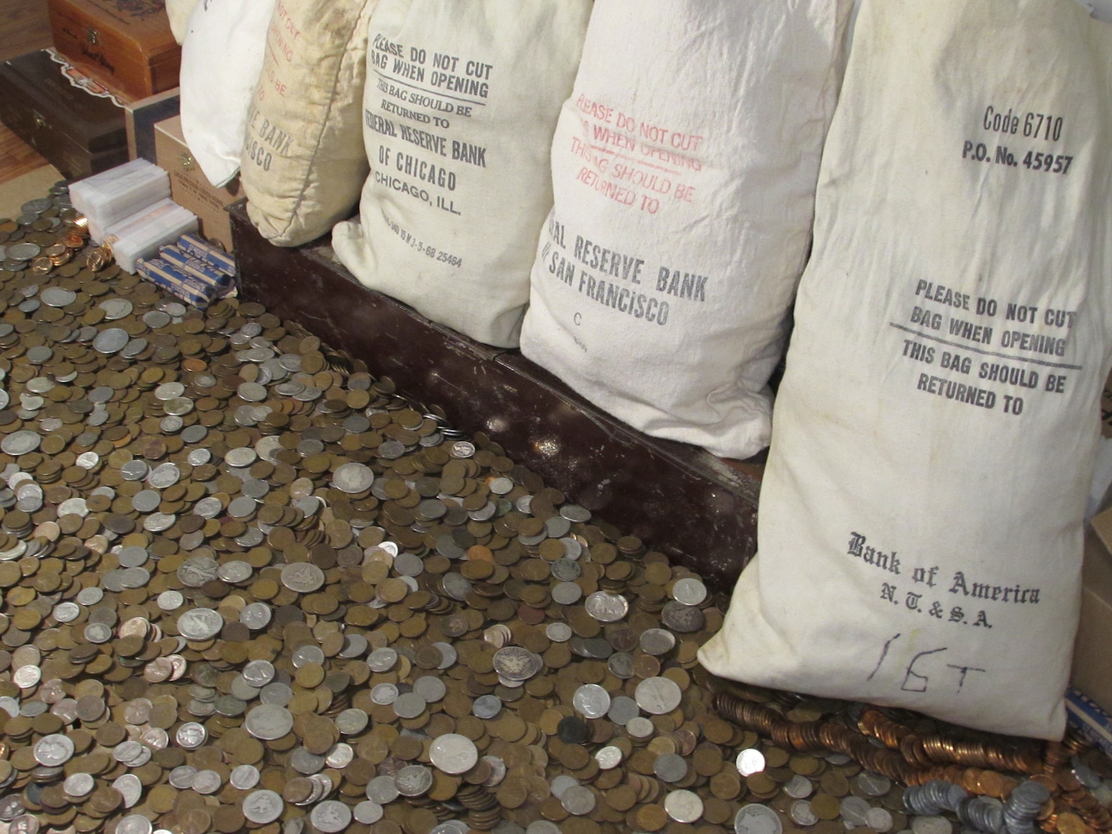 50 Old US Coins Grab Bag Estate Sale Lot 1 Oz Silver / 10 - Etsy