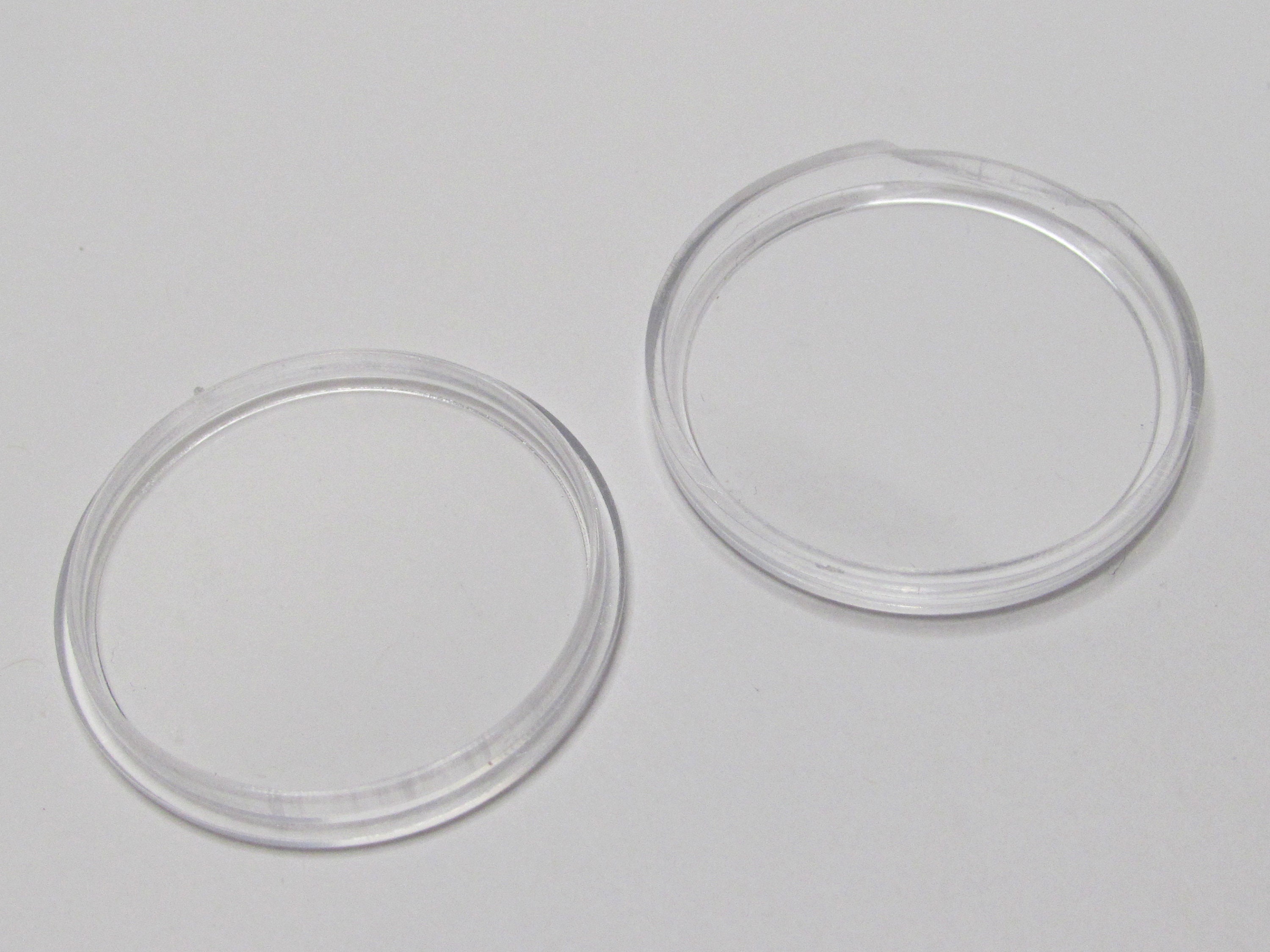 Quarter Sized Plastic Coin Capsules 24.3mm Holders for Coins - Etsy