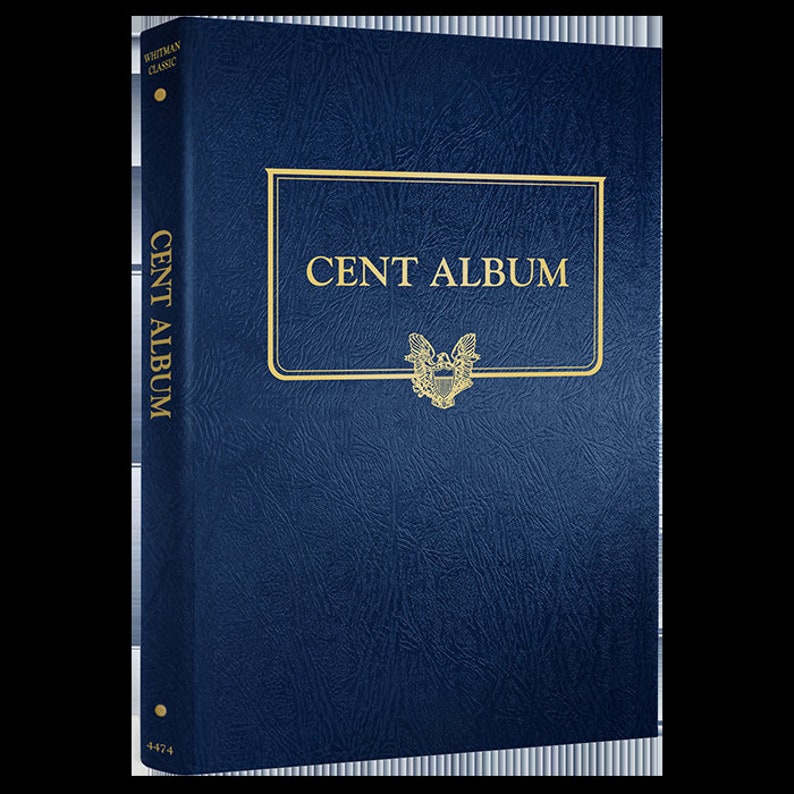 Whitman Coin Album for Cents / Pennies - Lincoln Wheat, Memorial ...