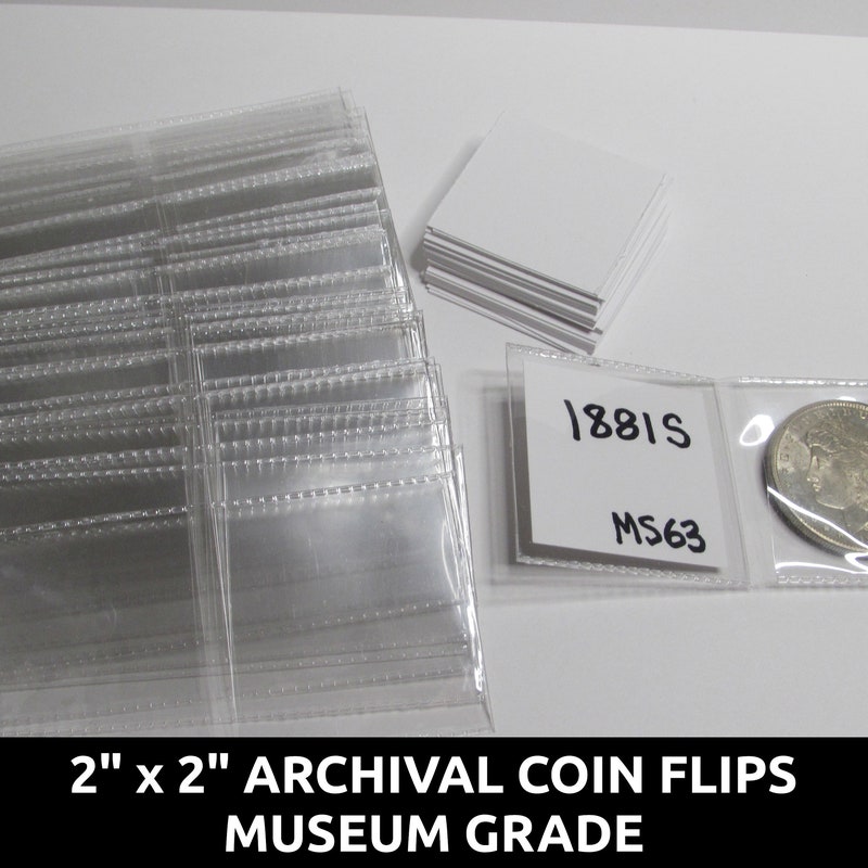 Coin Sleeves Storage - Etsy