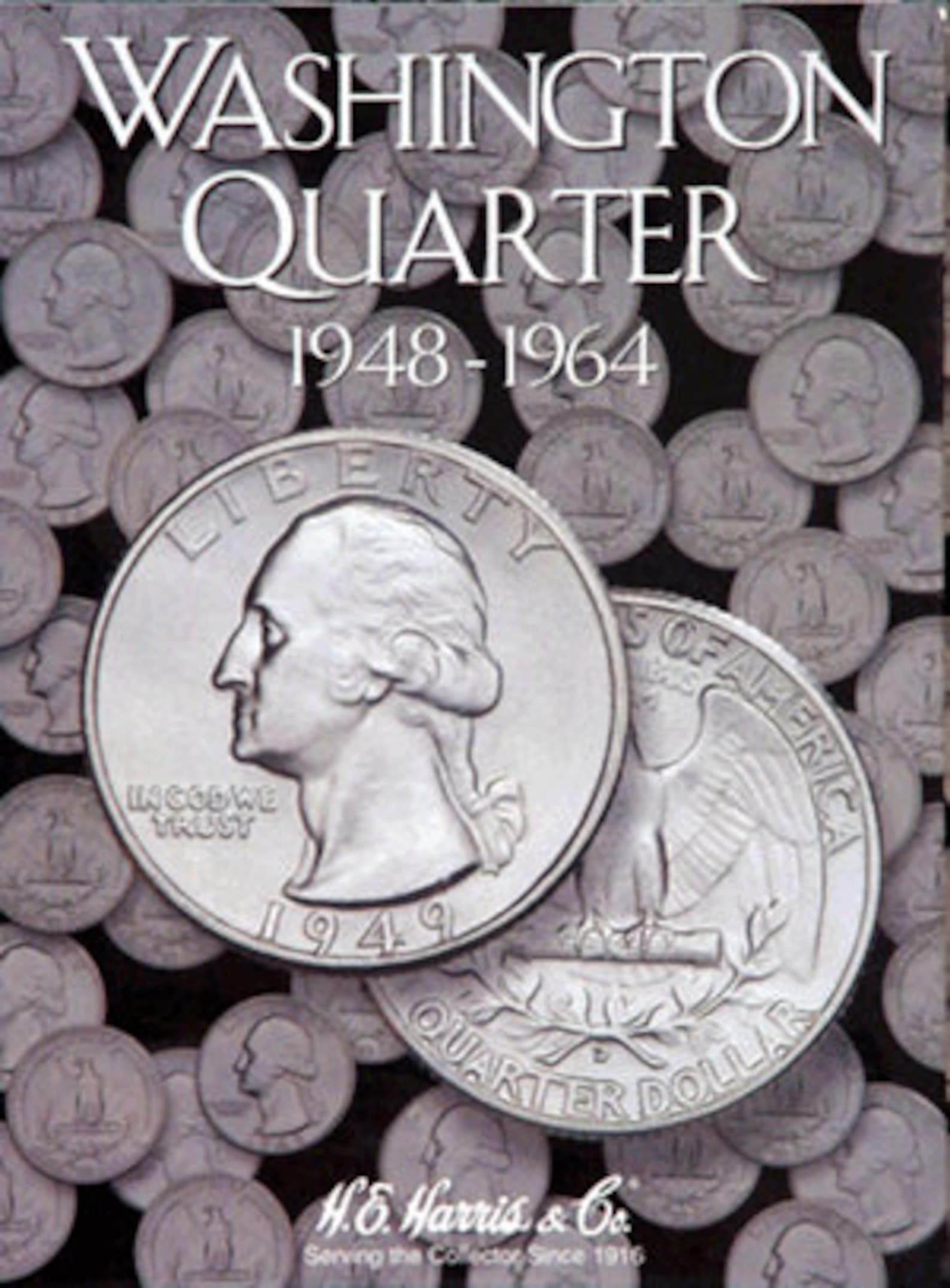 H.E. Harris Coin Folders for US Quarters Standing Liberty, Washington ...