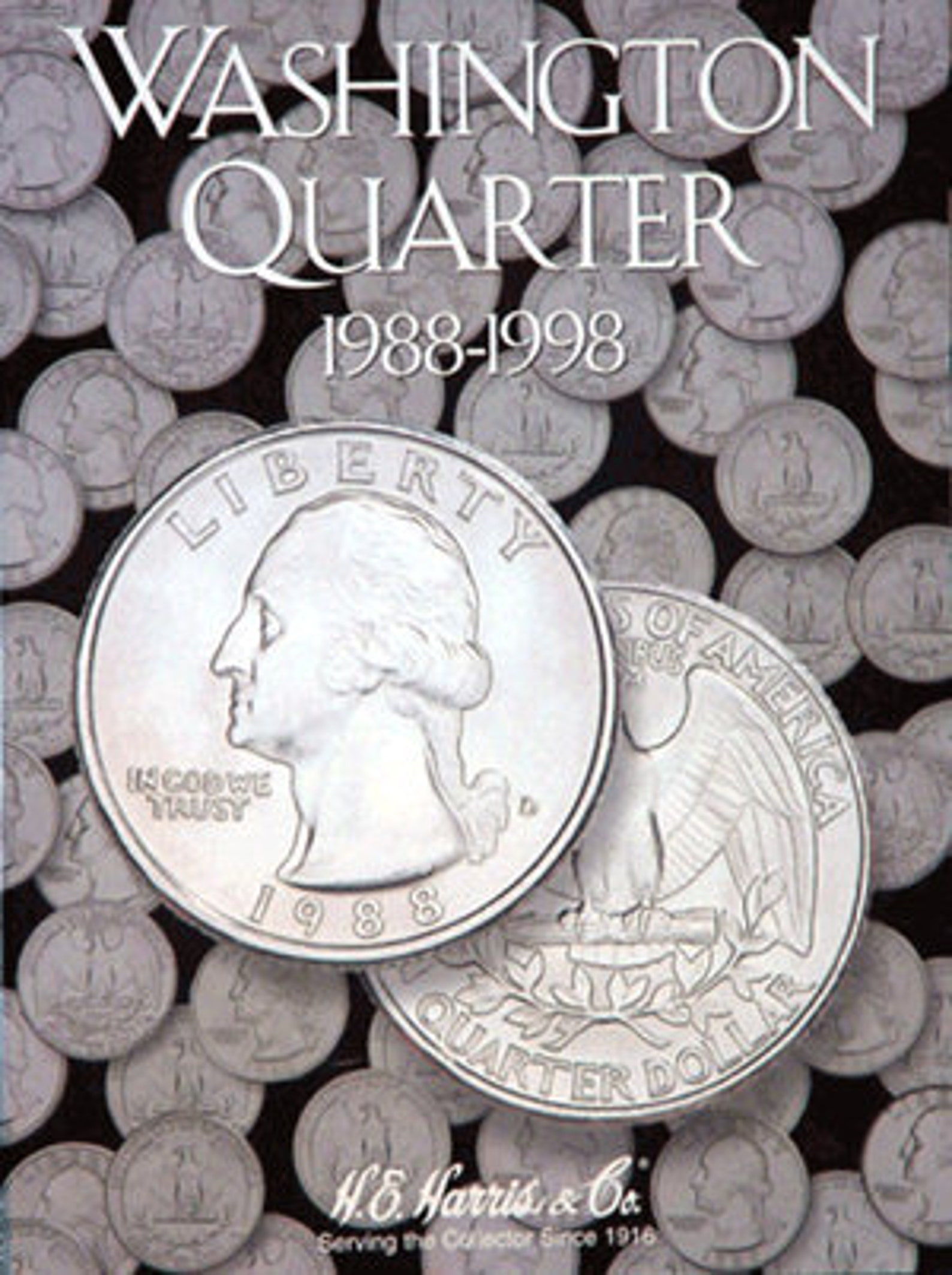 H.E. Harris Coin Folders for US Quarters Standing Liberty, Washington ...