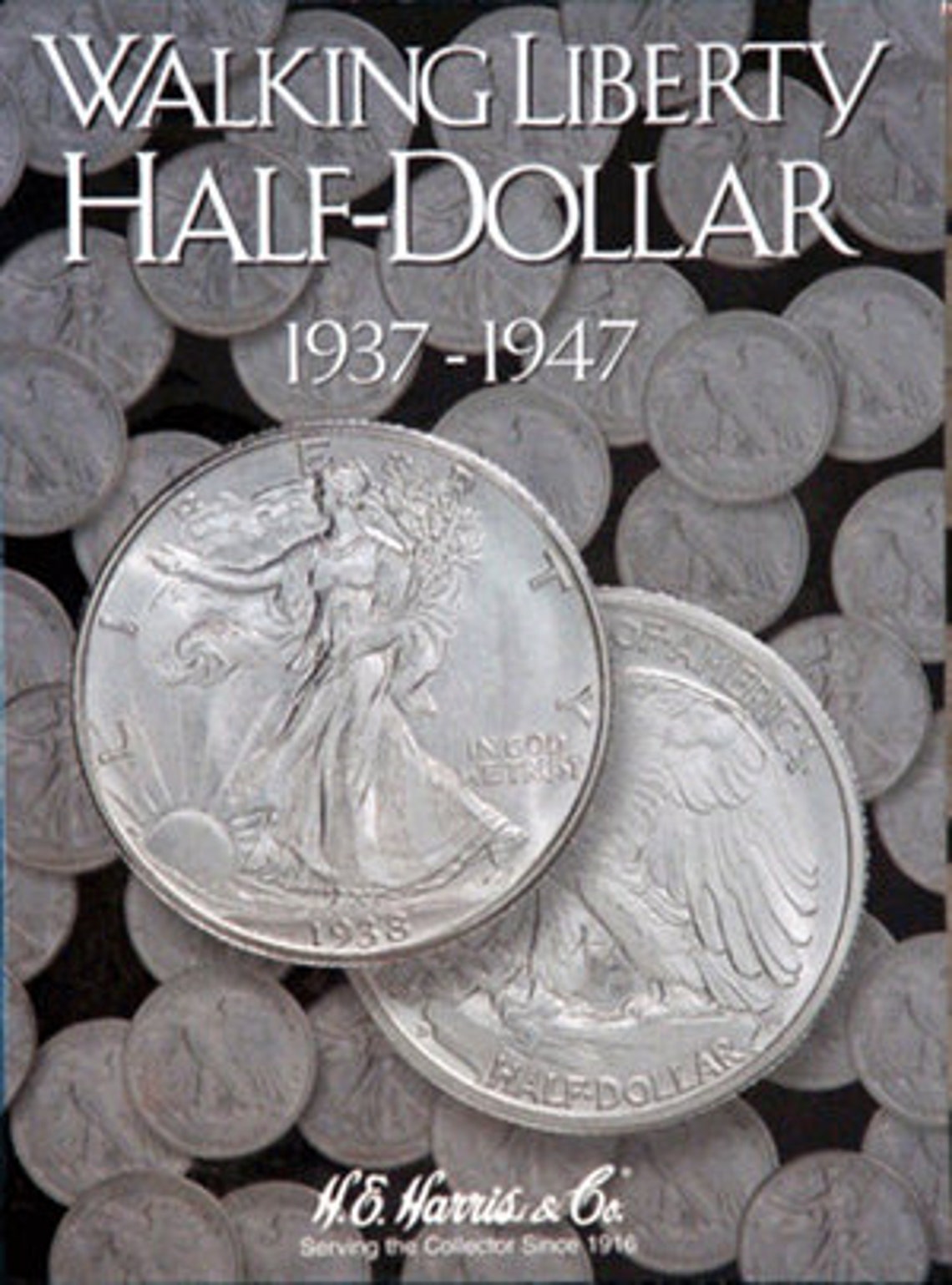 H.E. Harris Coin Folders for US Half Dollars Walking - Etsy