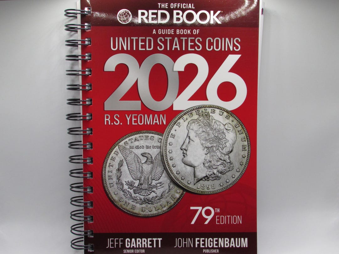 2026 United States Coins Red Book - Price Guide & Coin Values - Spiral ...