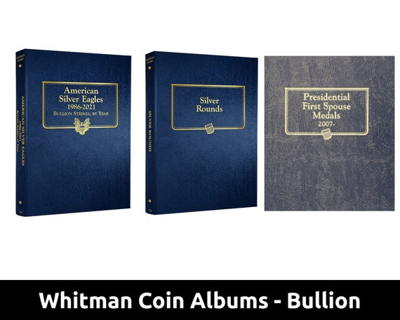 Whitman Coin Album for Bullion Silver Rounds Silver | Etsy