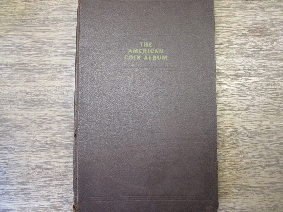 American Coin Album Large Format Coin Album With Pages for Small ...